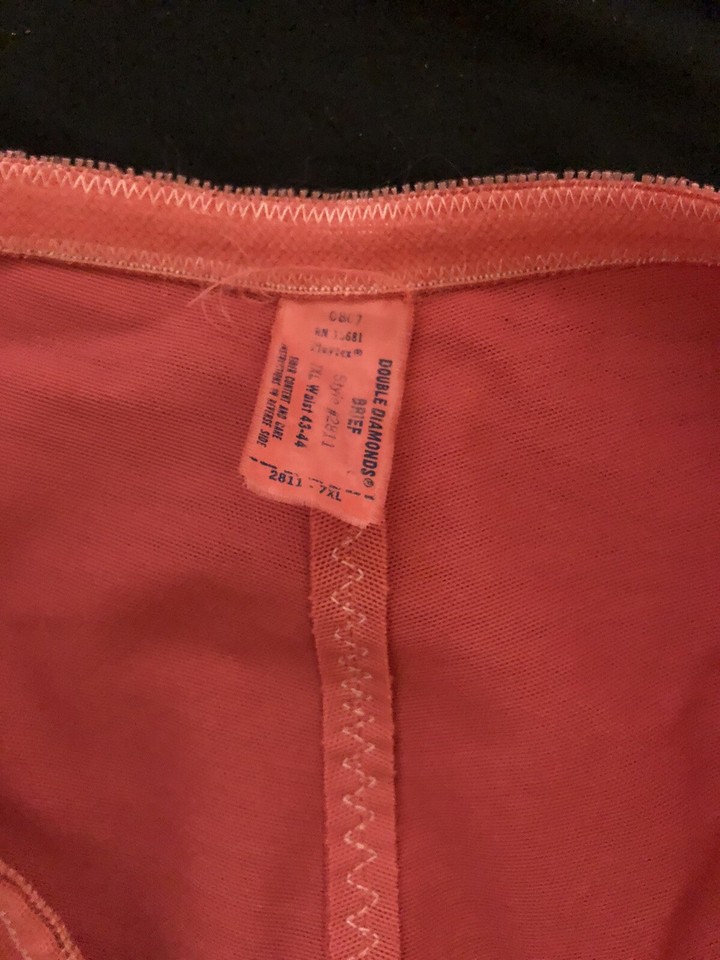 Playtex Double Diamonds Coral Brief Sissy Panties 7XL Waist 43-44 ...