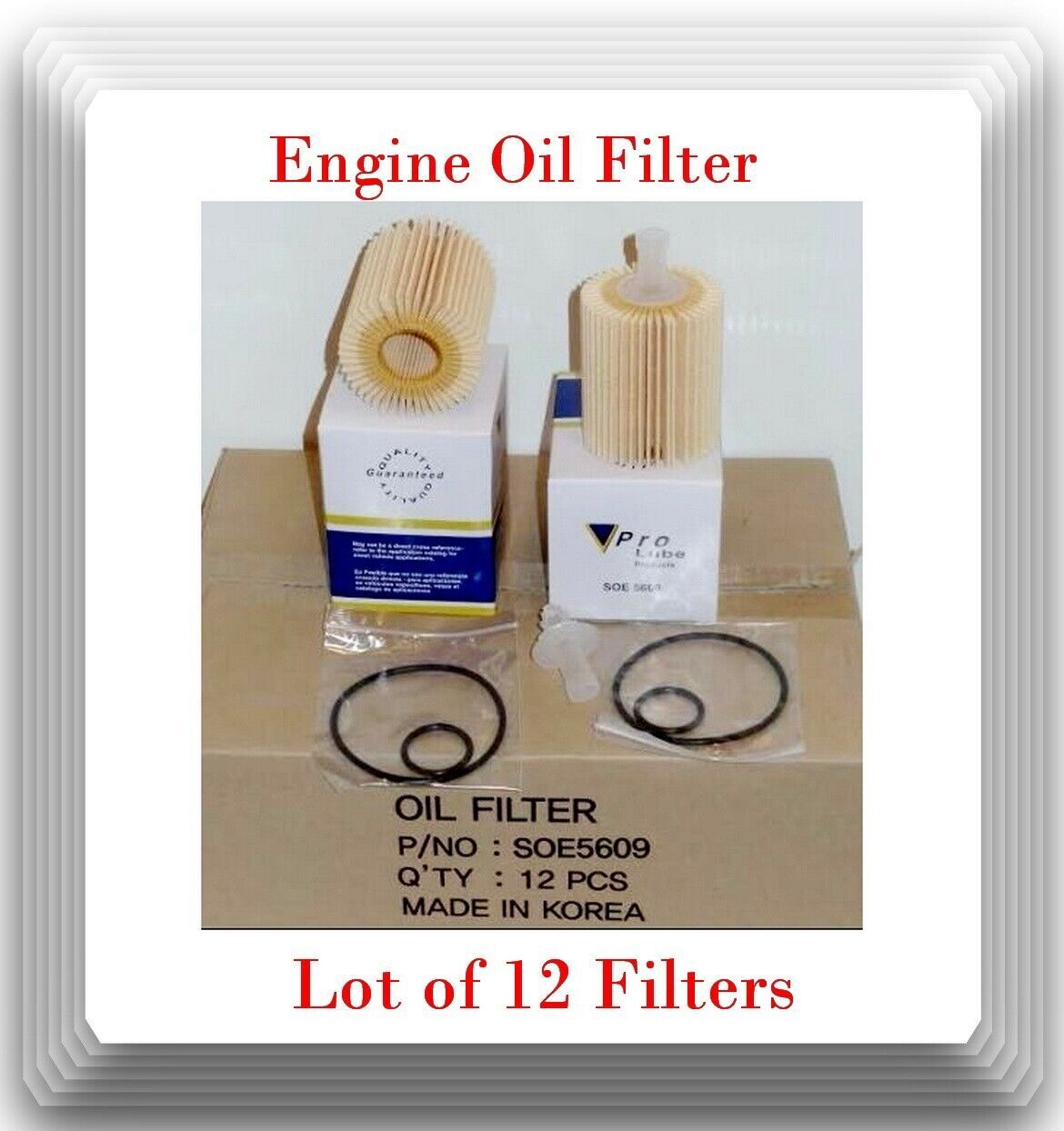 LOT OF 12 ENGINE OIL FILTER CH10158 04152-YZZA2 Fits LEXUS & TOYOTA | eBay