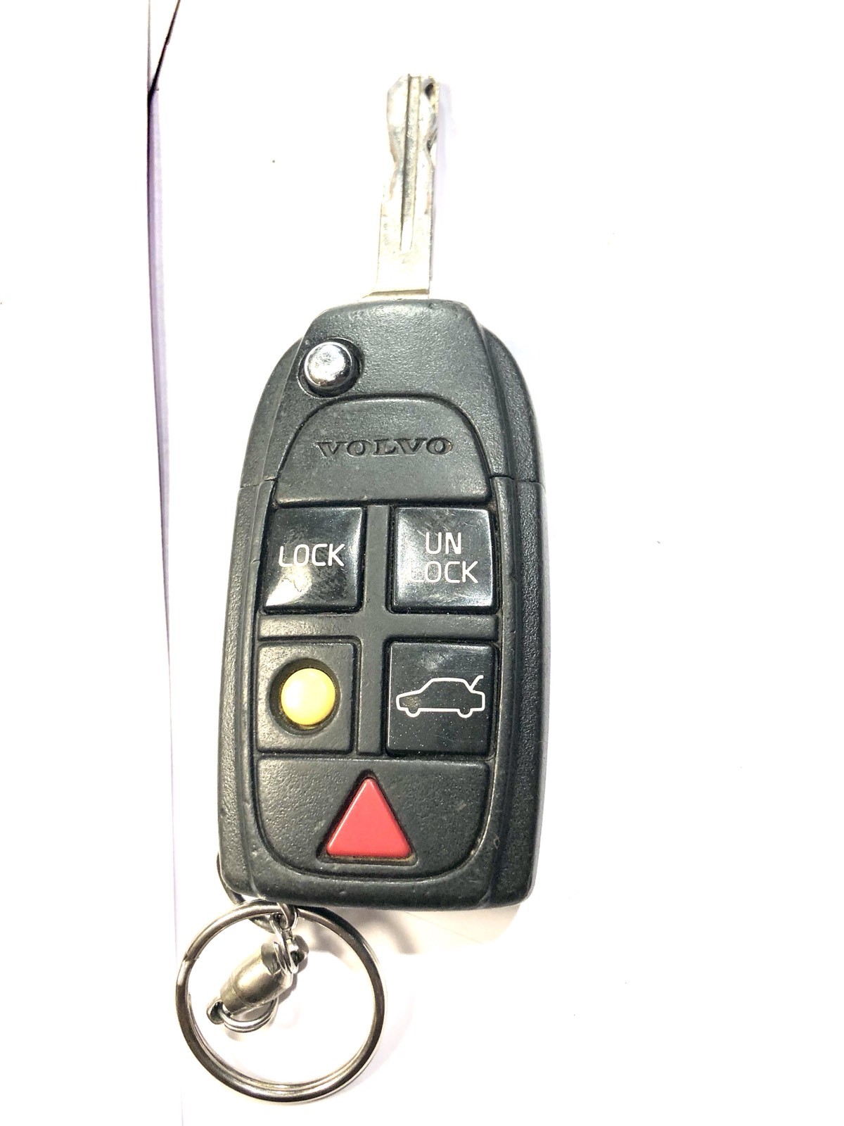 For VOLVO S80 S60 V70 XC70 XC90 5 BUTTON REMOTE KEY FOB CASE + Blade ...
