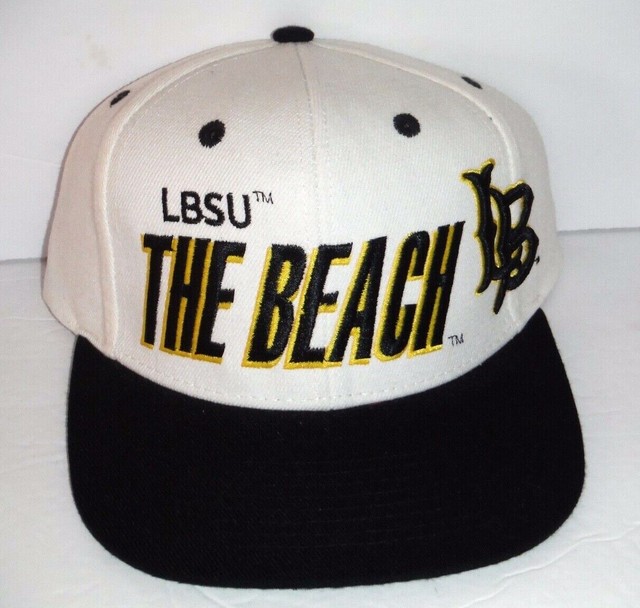 Long Beach State University THE BEACH NCAA AUTHENTIC Snapback HAT BY ...