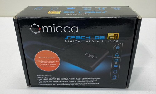 Micca Speck G2 Full HD 1080P Digital Media Player | eBay