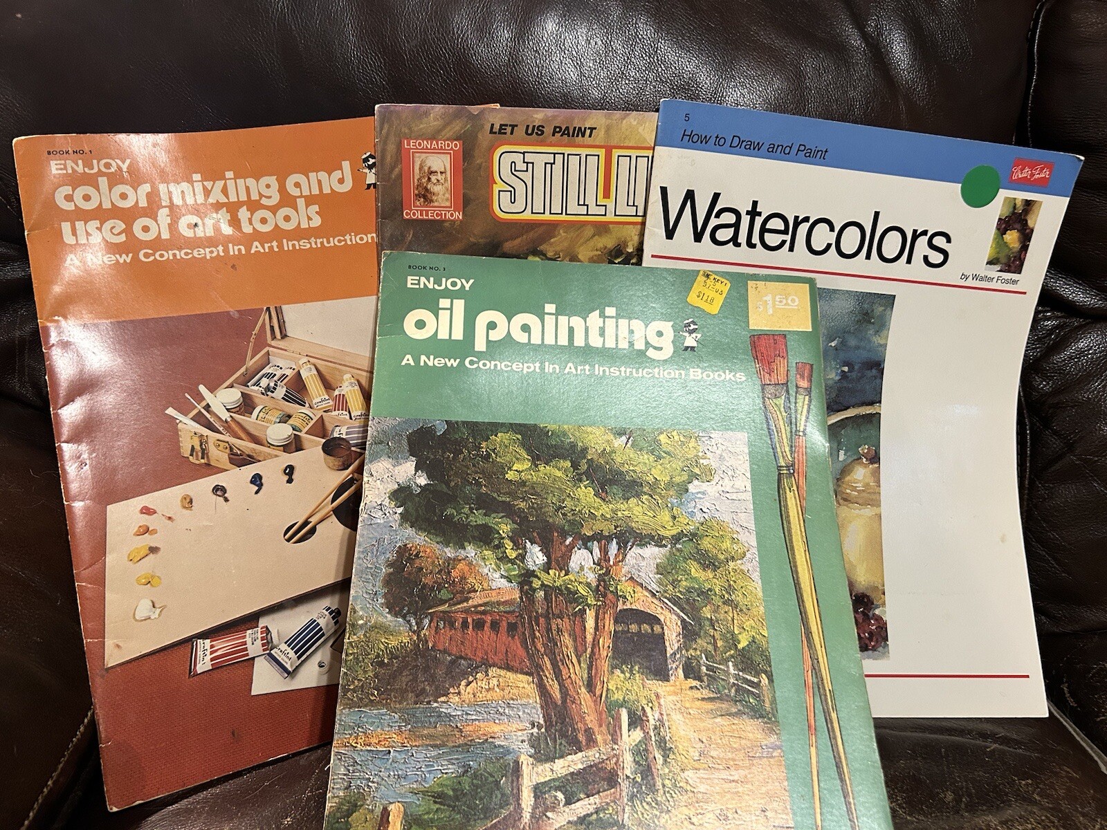 vintage art instruction books lot | eBay
