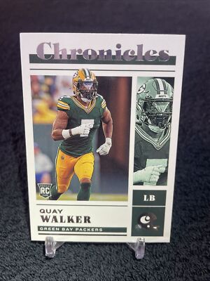 2022 Panini Chronicles Football Quay Walker Rookie Card #50 Green Bay ...