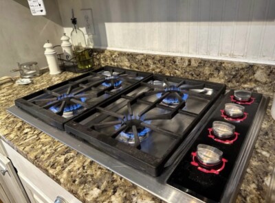 Wolf 30 inch 4-Burner Gas Cooktop - Model CT30G/S | eBay