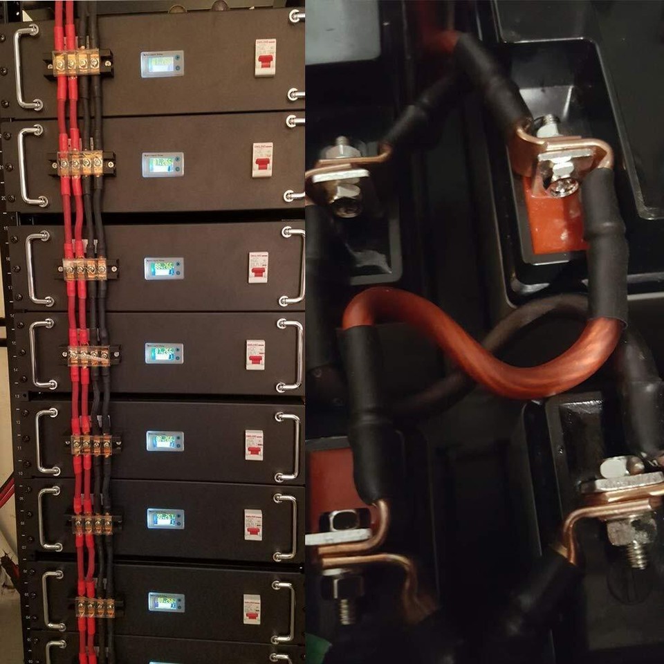 Copper Battery Cable Ends Wire Lugs Assortment Kit AWG 2 4 6 8 10 Gauge ...