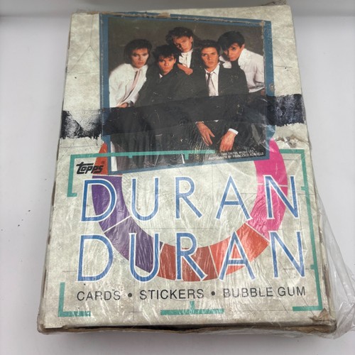 Topps Duran Duran 1985 Trading Card Box New Vintage NOS *Resealed ...