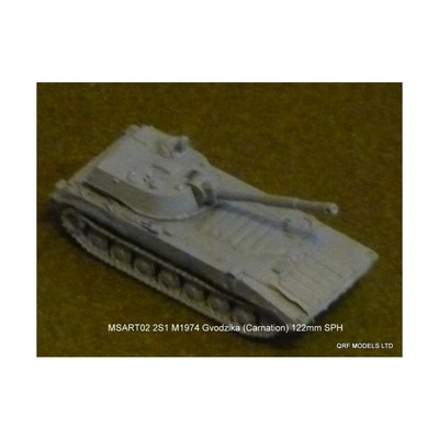 QRF Historical Minis 15mm & Less M1974 Gvodzika (Carnation) 122mm SPH ...