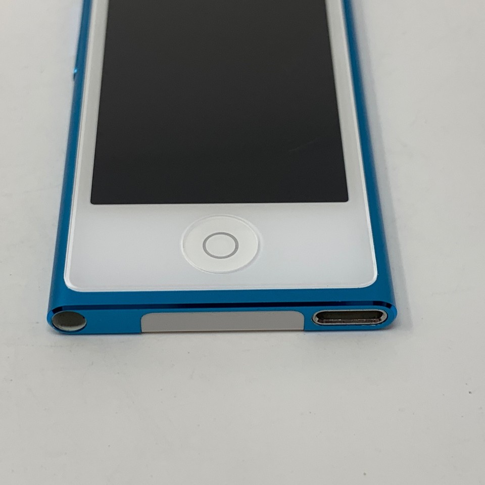 Apple iPod Nano 7th Gen 16GB Blue Teal A1446 MD477LL/A - Tested - BAD ...