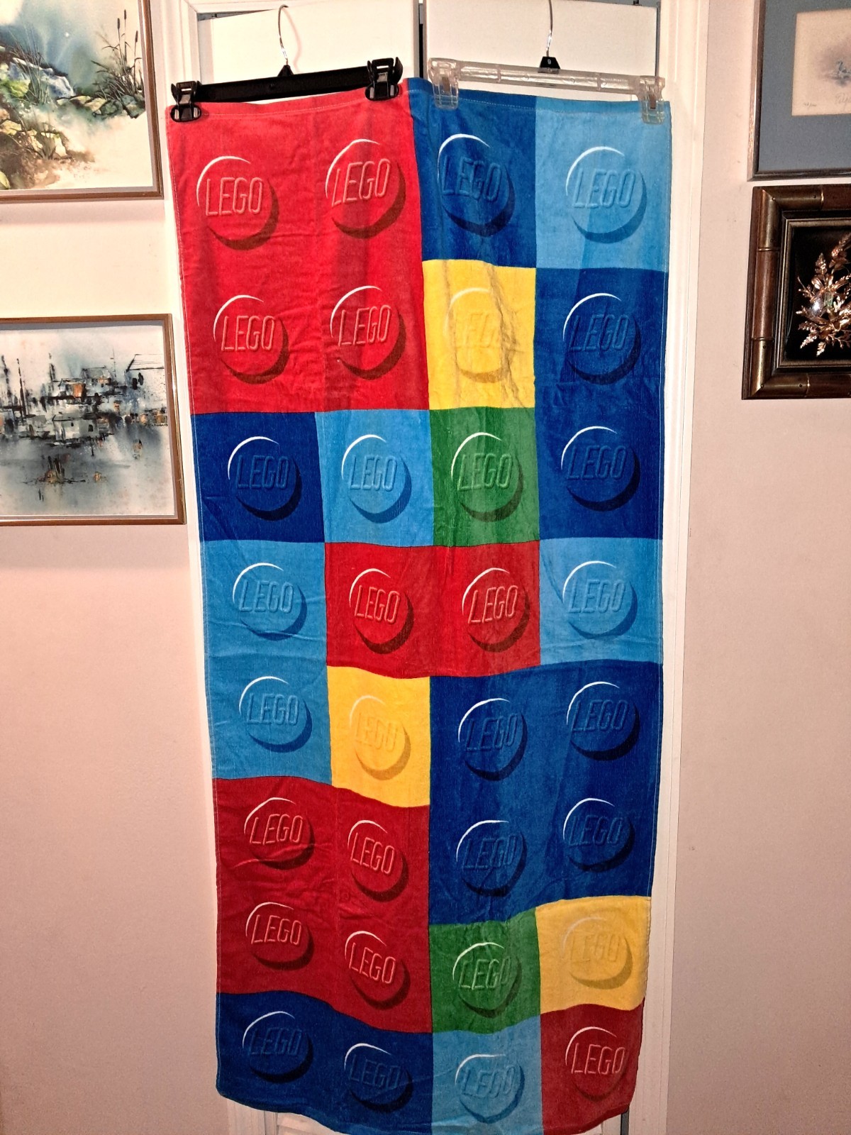 New Lego Beach Towel 100% Cotton 28" x 58" | eBay