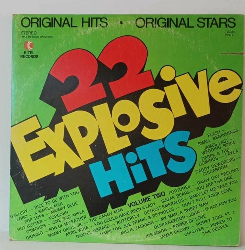Various - 22 Explosive Hits, Vol 2 (LP, Comp, Blu) | eBay