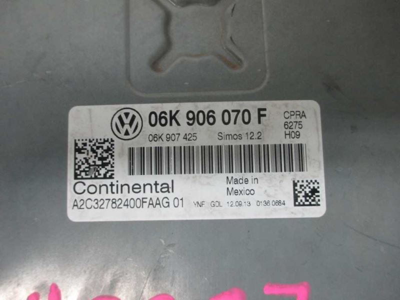 Engine ECM Control Module 1.8L Fits 14 2014 VW JETTA 06K 906 070 F ...