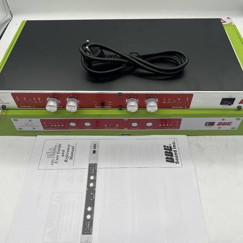 US BBE 882i Sonic Maximizer Rackmount Unit 1U With 2PCS XLR Cables | eBay