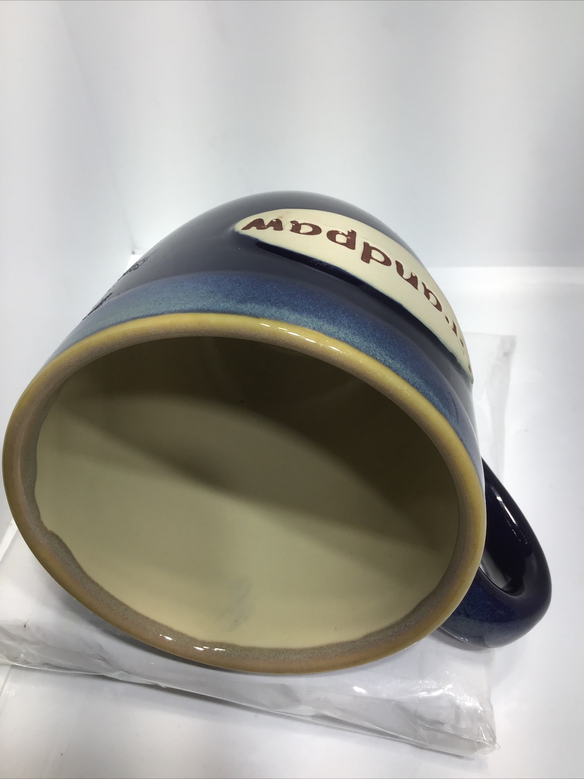 GRANDPAW COFFEE MUG. EMBARRASSED GRANDPA POTTERY MUG. Art Deco Mug ...