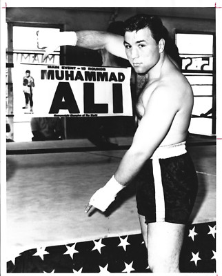 GEORGE CHUVALO VS MUHAMMAD ALI Boxing Press/Wire Original Photo Type 1 ...
