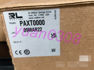 NEW RedLion PAXT0000 Thermocouple RTD panel instrument DHL Fast ...
