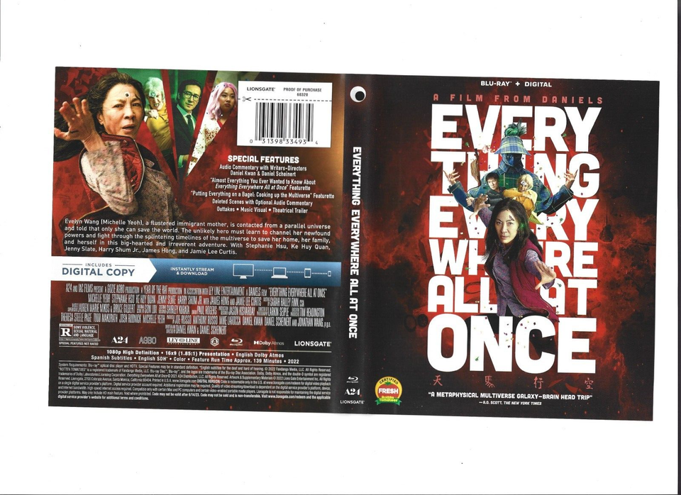 Blu-ray Insert Artwork ONLY-No Disc , No Case | eBay