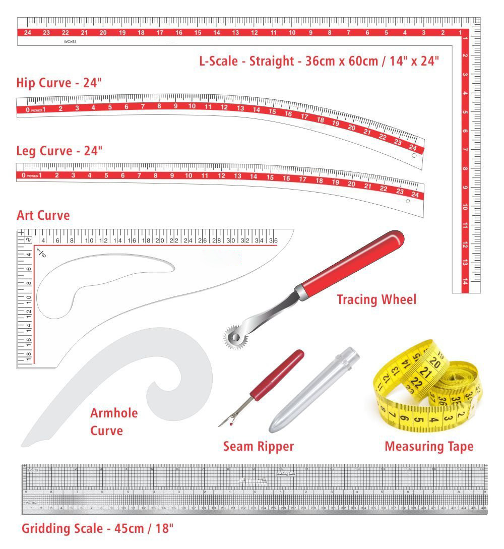 Hip Curve Sewing New Multi Function Plastic French Curve Sewing Ruler
