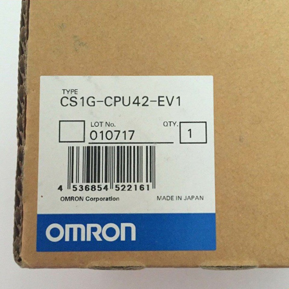 New ONE OMRON PLC unit module CS1G-CPU42-EV1 IN BOX SPOT STOCK | eBay