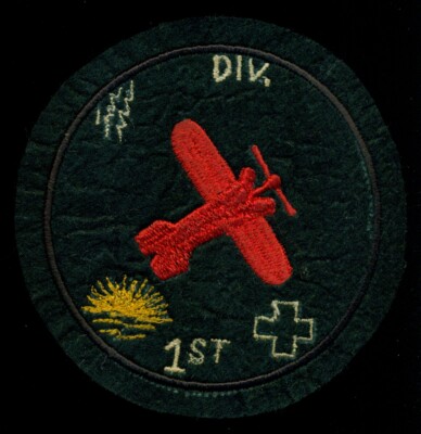 USAAF 1st Air Division Felt Remake Patch U-2 | eBay
