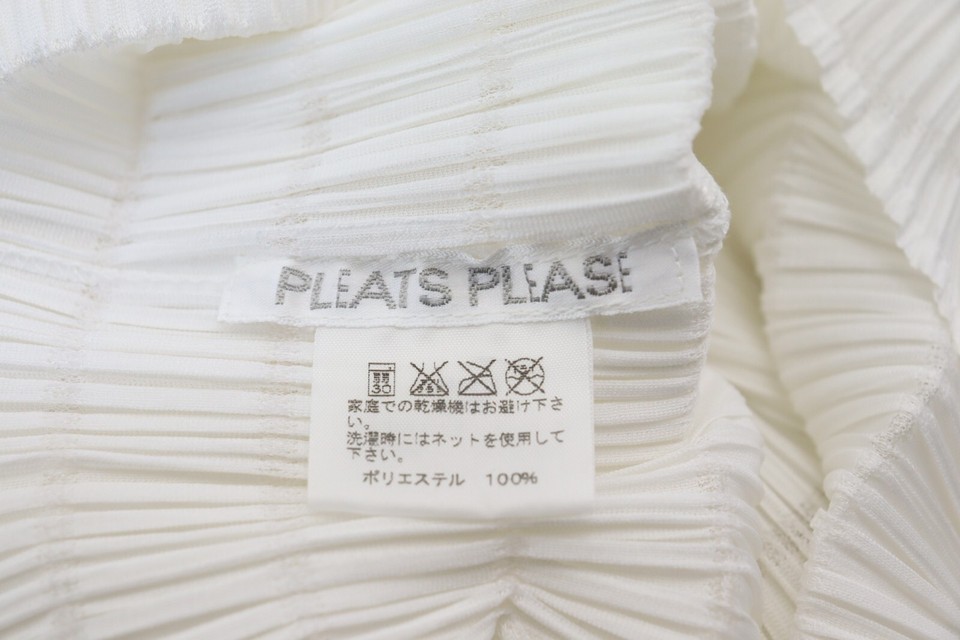 PLEATS PLEASE White Sleeveless Dress ISSEY MIYAKE 142 8711 | eBay