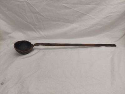 STEEL CAST IRON LEAD? LADLE SPOON METAL CASTING ALUMINUM NEW HOBBY ...