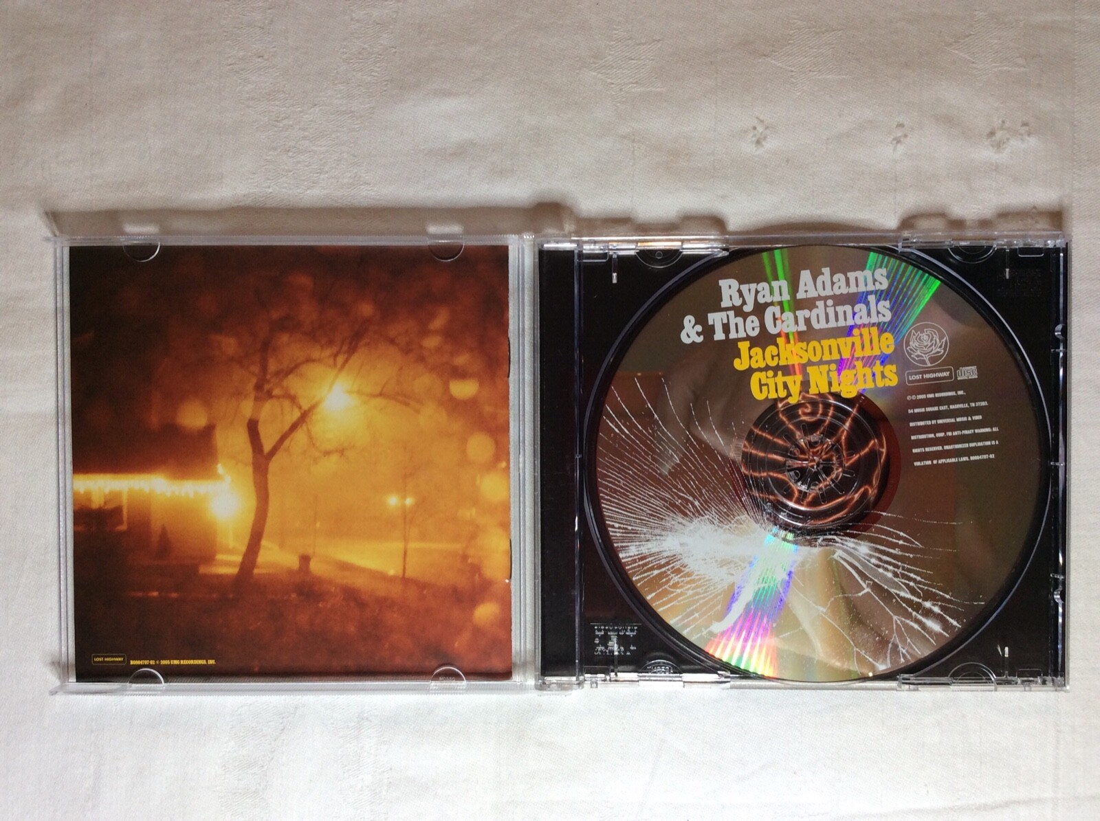 Ryan Adams - Jacksonville City Nights Ryan Adams & the Cardinals (CD ...