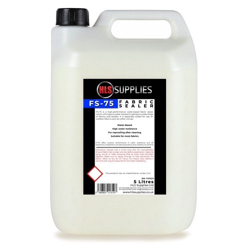 HLS Fabric Sealer 5L Water Proofer Waterproofing Sealant Awning Tent ...