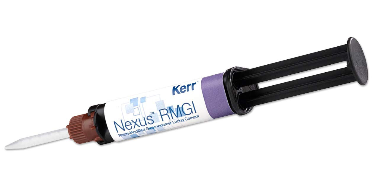 5x Nexus RMGI Resin Glass Ionomer Luting Cement 5 GM Dual Mixing ...