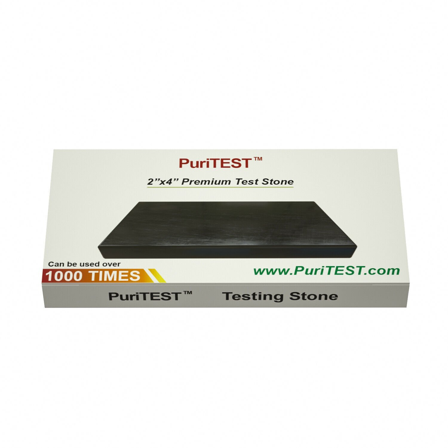 2 JSP 2''x4'' Scratch Stones Gold Silver Test Kit 10K 14K 18K 24K ...