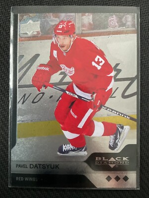 Pavel Datsyuk 2013-14 Upper Deck Black Diamond Triple Diamond Card #167 ...