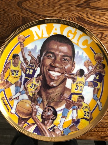 Magic Johnson 1992 Signed - Sports Impressions Superstar Collector ...