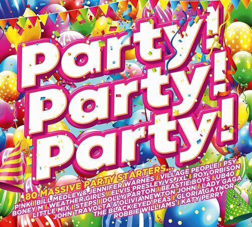Various Artists : Party! Party! Party! CD Box Set 4 discs (2020 ...