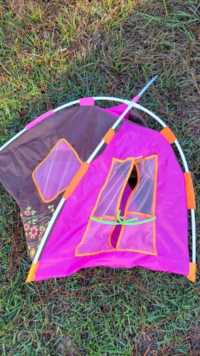 Our Generation 18" Doll Camping Tent - Missing 1 Connector And 1 Pole ...