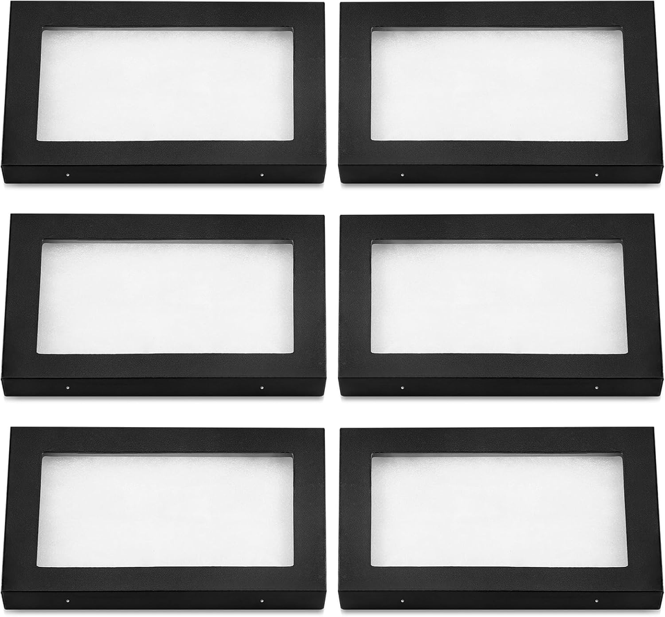 6 Pack Riker Display Cases Large Collectibles Display Cases Transparent ...