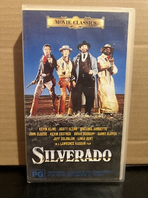 Silverado - VHS PAL Video - Kevin Kline, John Cleese, Kevin Costner ...