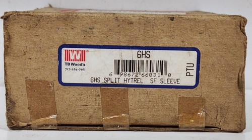 TB Wood's 6HS Split HYTREL Flexible Coupling Sleeve | eBay