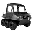 Heavy Canvas Convertible Top (Black) For MAX II 6x6 6 Wheel Drive ...