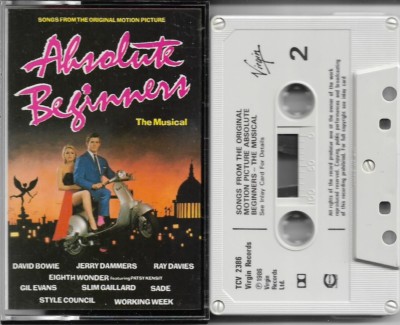 Absolute Beginners Songs From The Original Motion Picture Cassette Tape ...