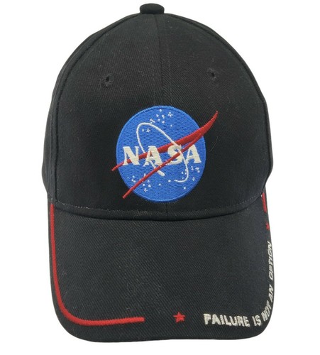 NASA Baseball Hat Cap Embroidered Failure is not an Option Adjustable ...
