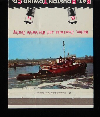 1950s Tugboat Masterson Bay-Houston Towing Galveston Corpus Christi ...