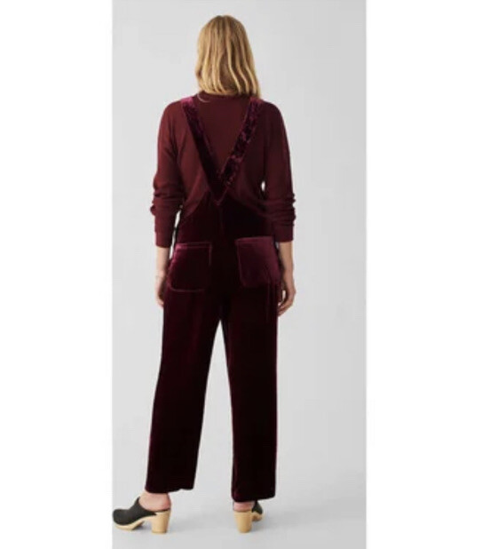Faherty Vintage Silk Velvet Mechanic Overalls | eBay