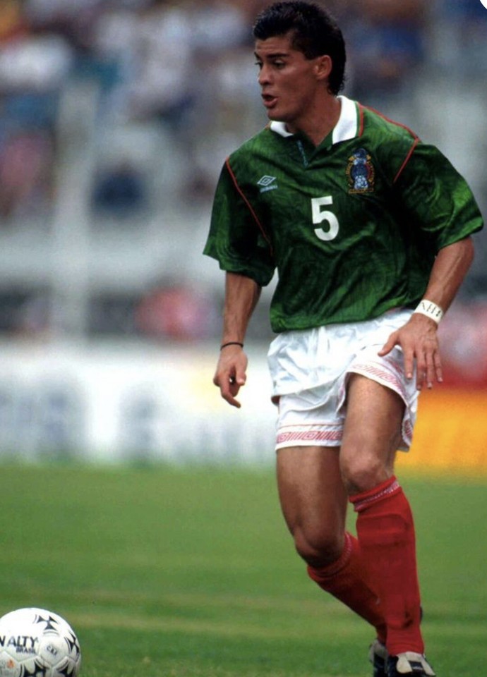 Rare Vtg Mexico National Team 1992/1994 Ramon Ramirez #5 Men’s Small ...