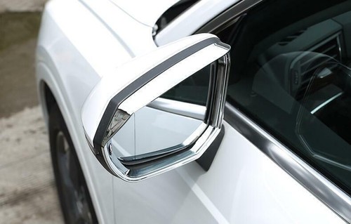 For Audi Q3 Quattro 2019-2024 Glossy Chrome Rear View Mirror Frame ...