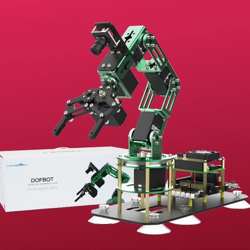DOFBOT AI Vision Robotic Arm 6 Axis Robot Arm Assembled With ROS NO ...