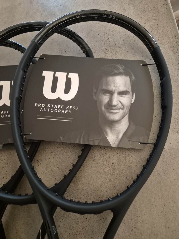 1x Wilson Pro Staff RF97 v13 Roger Federer Autograph Tennis Racquet | eBay