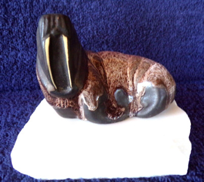 Maigon Daga Studio Pottery Ceramic Walrus on Base #1 | eBay