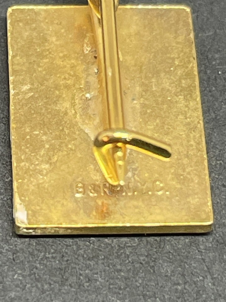 Vintage B&R NYC IQ Lapel Pin | eBay