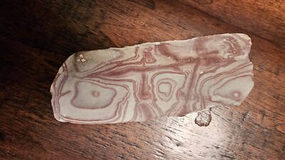 Wonderstone Banded Rholite Slab 4.5" × 1.75" Nevada Rock Stone Cabbing ...