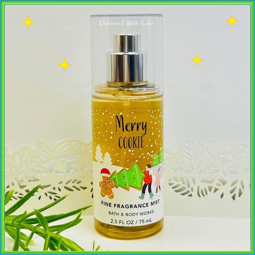 Bath & Body Works MERRY COOKIE Fine Fragrance Mist 2.5 fl oz ~ Holiday ...