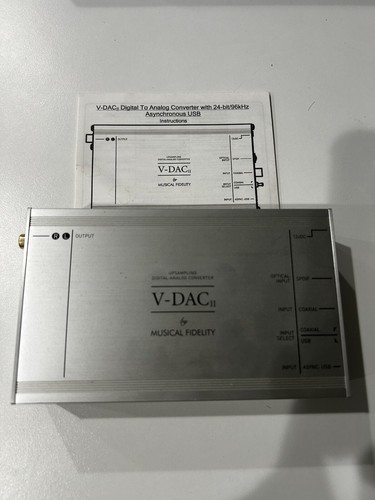 Music Fidelity V-DAC II Digital to Analog Converter | eBay